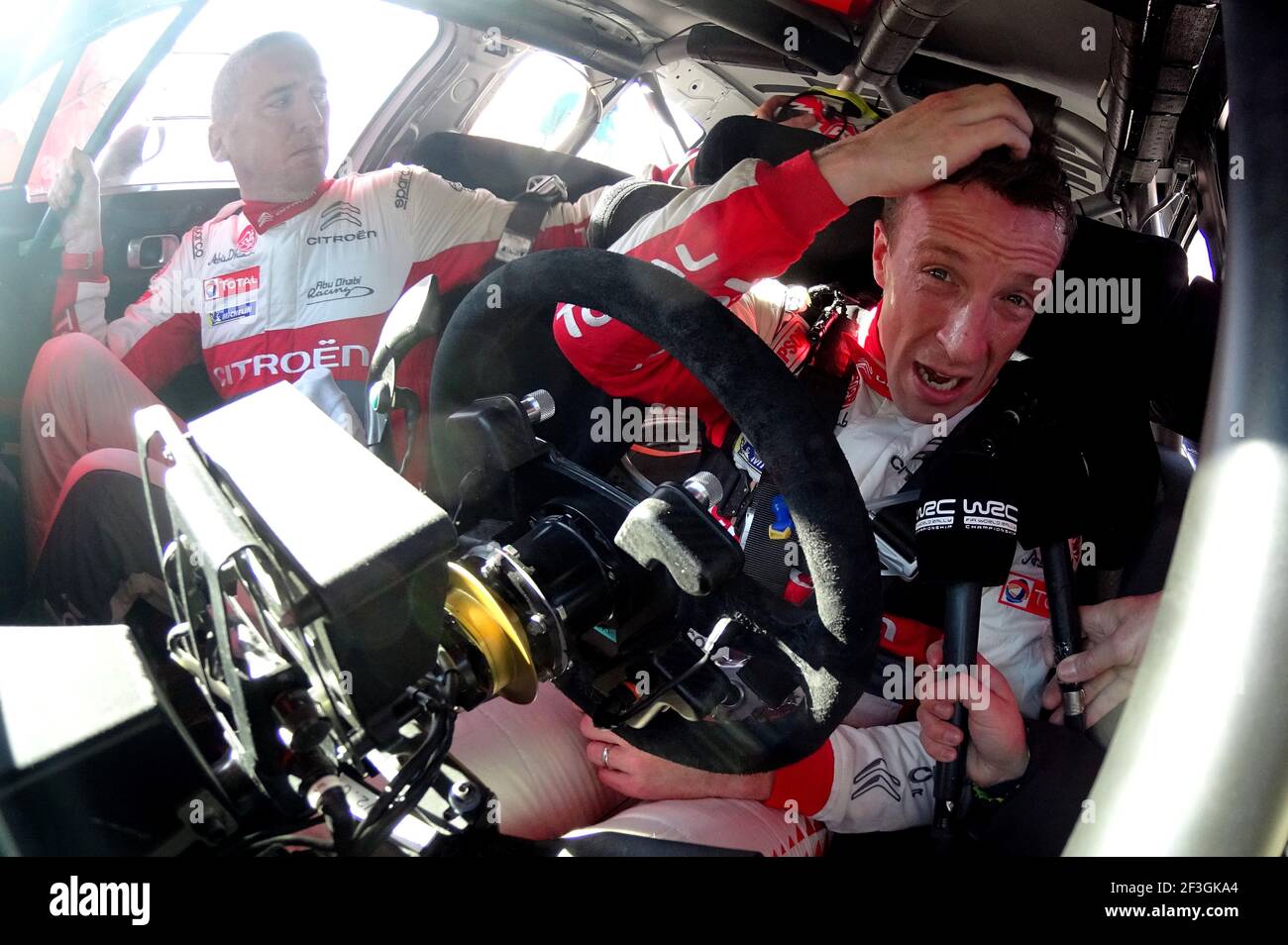 MEEKE Kris (GBR), CITROEN C3 WRC, CITROEN TOTAL ABU DHABI WRT portrait ...