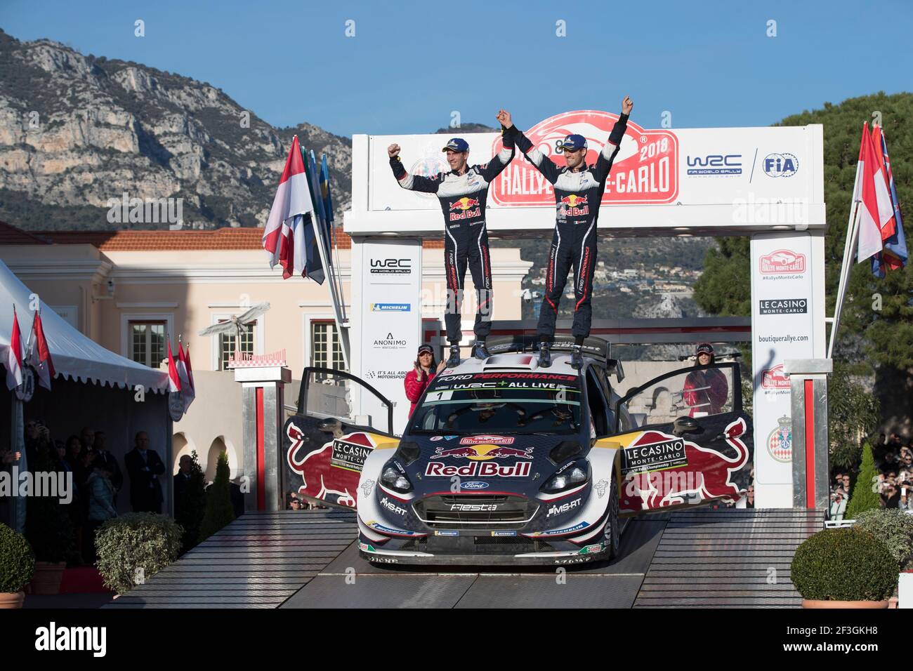 01 OGIER Sebastien (FRA), INGRASSIA Julien (FRA), Fiesta WRC, M-Sport World Rally Team Ford ...