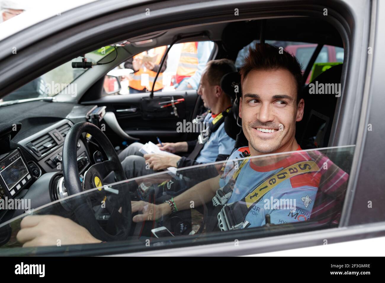 reconnaissance / recce SORDO Dani (ESP), HYUNDAI i20 WRC, HYUNDAI SHELL ...