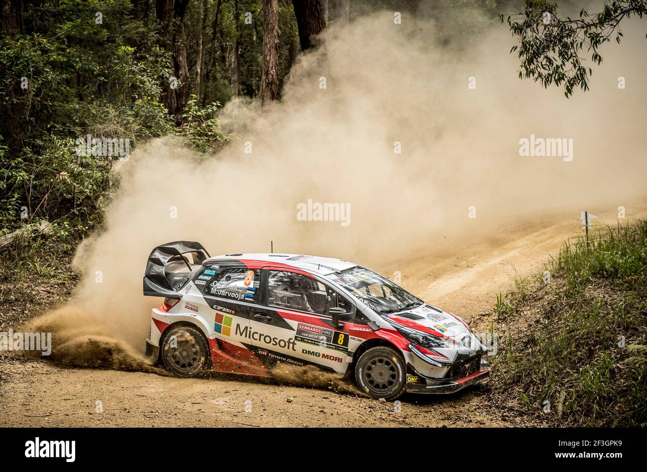 08 TANAK Ott (EST), JARVEOJA Martin (EST), TOYOTA YARIS WRC, TOYOTA ...