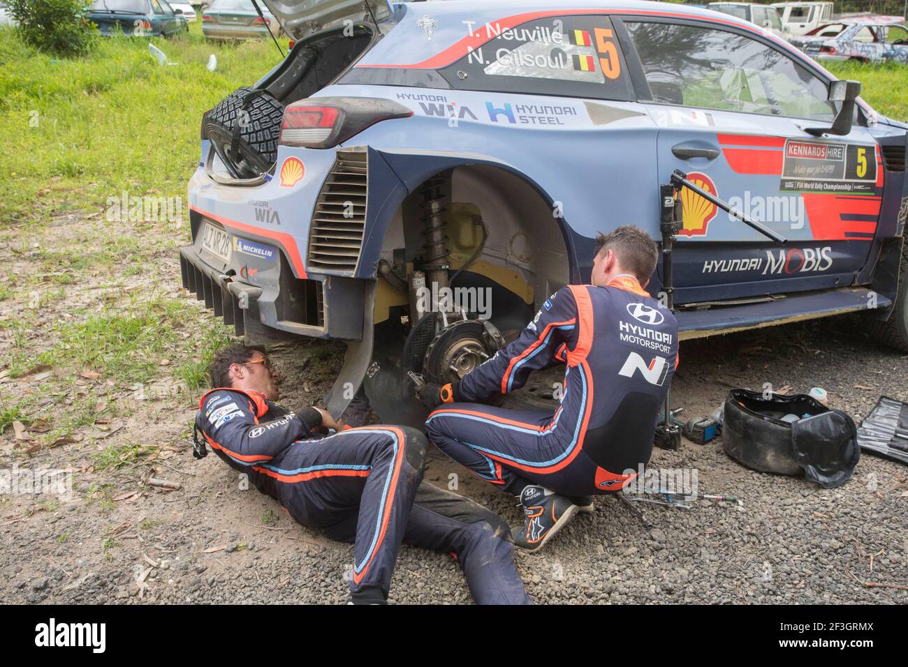 NEUVILLE Thierry (BEL), HYUNDAI i20 WRC, HYUNDAI SHELL MOBIS WRT ...