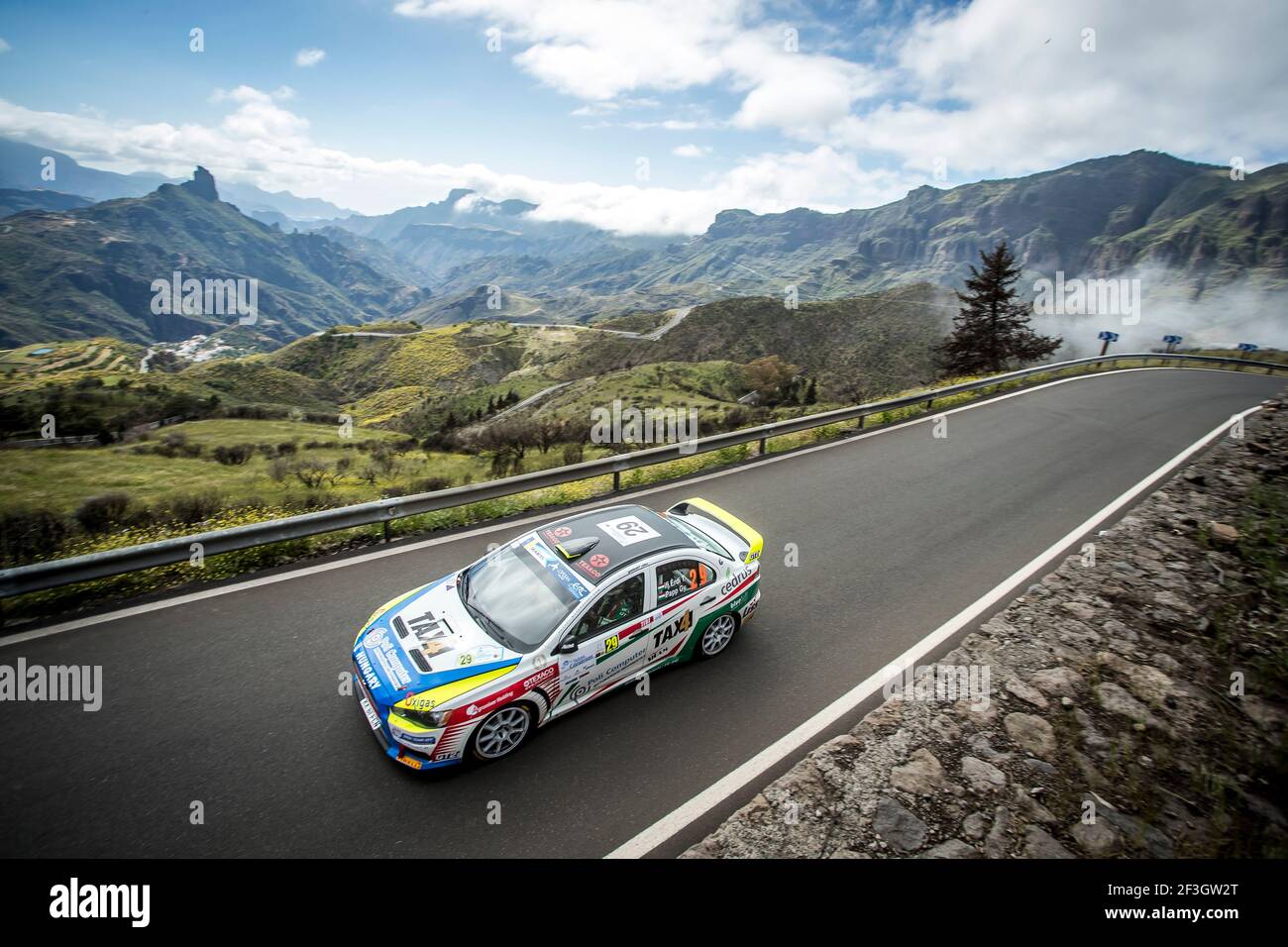 29 ERDI jr TIBOR, PAPP Gyorgy, MITSUBISHI LANCER EVO X, action during ...