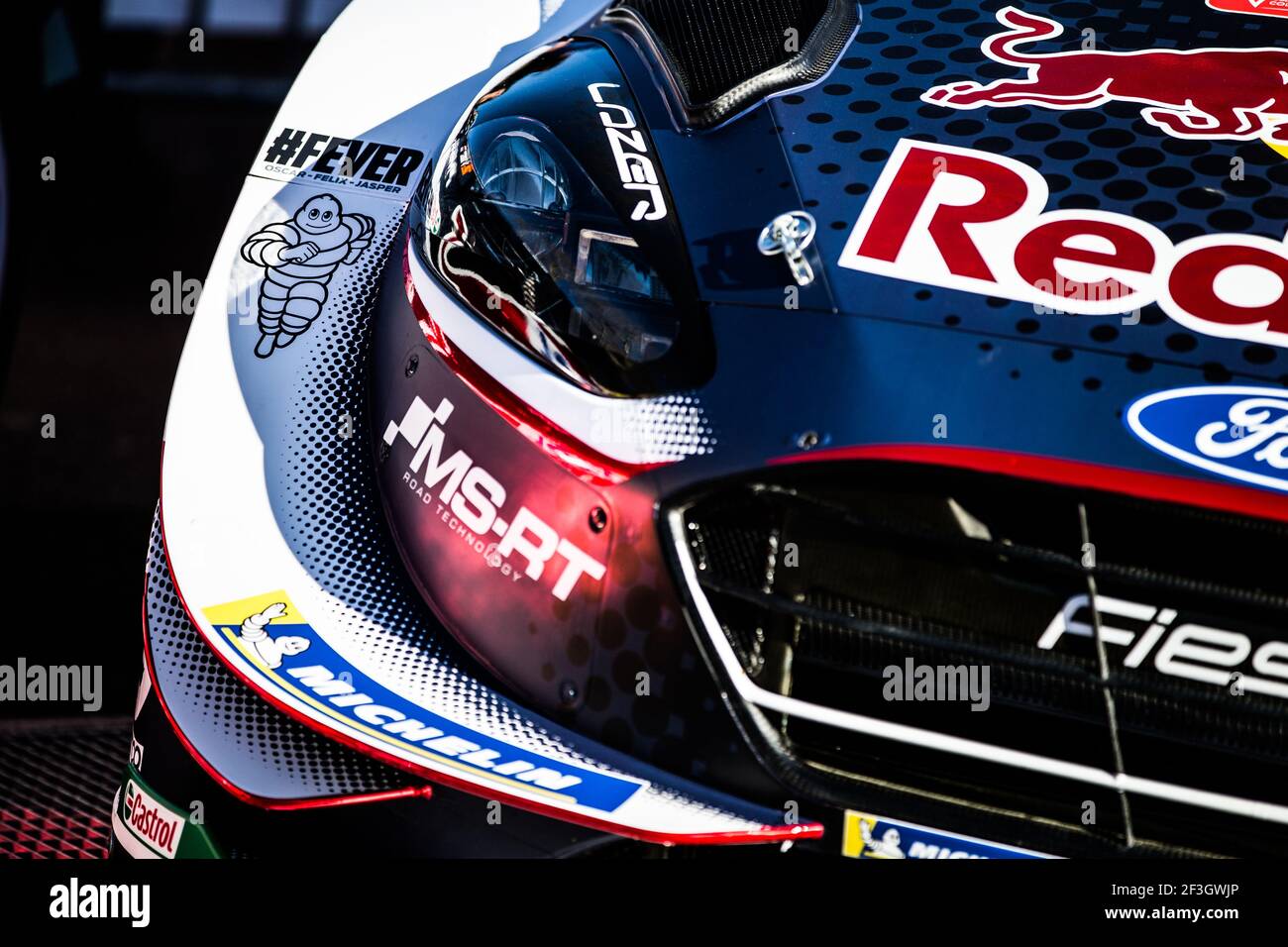 Michelin logo Ford Fiesta WRC, M-Sport World Rally Team Ford during the ...