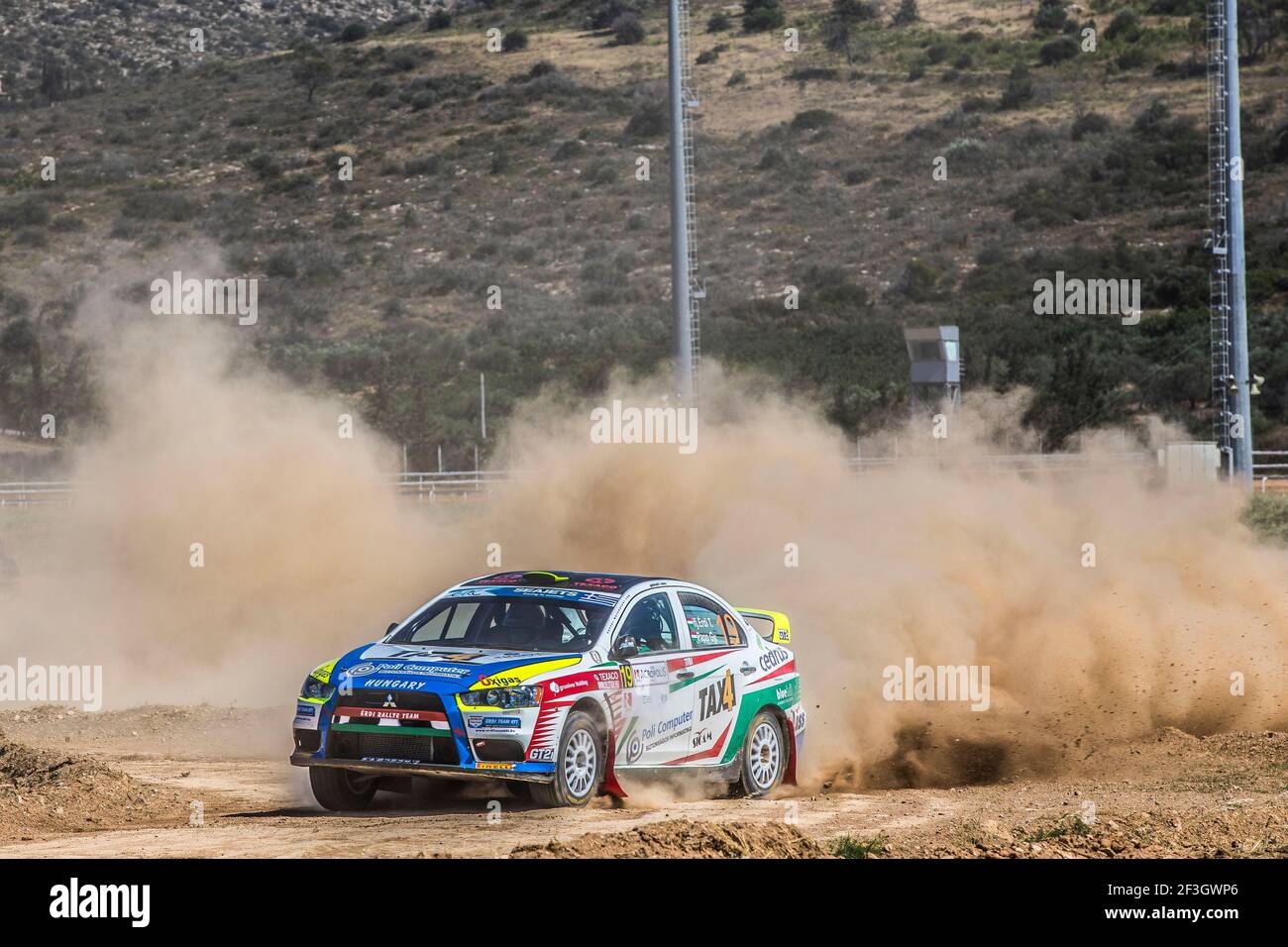 19 ERDI jr TIBOR (hun), PAPP Gyorgy (hun), Mitsubishi Lancer EVO X ...