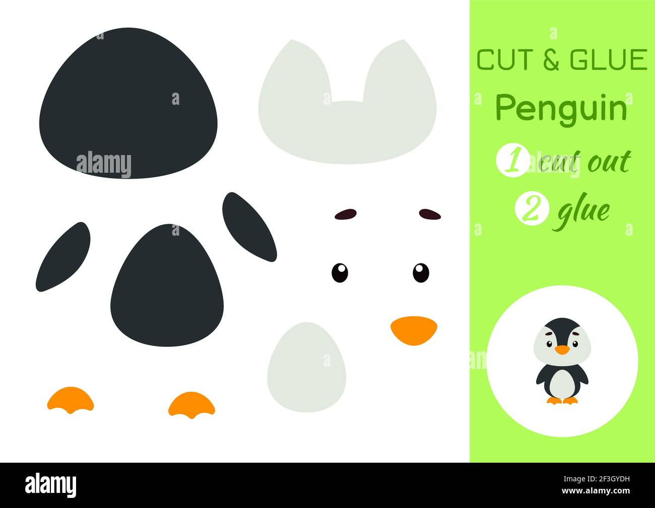 Penguin Template To Cut Out