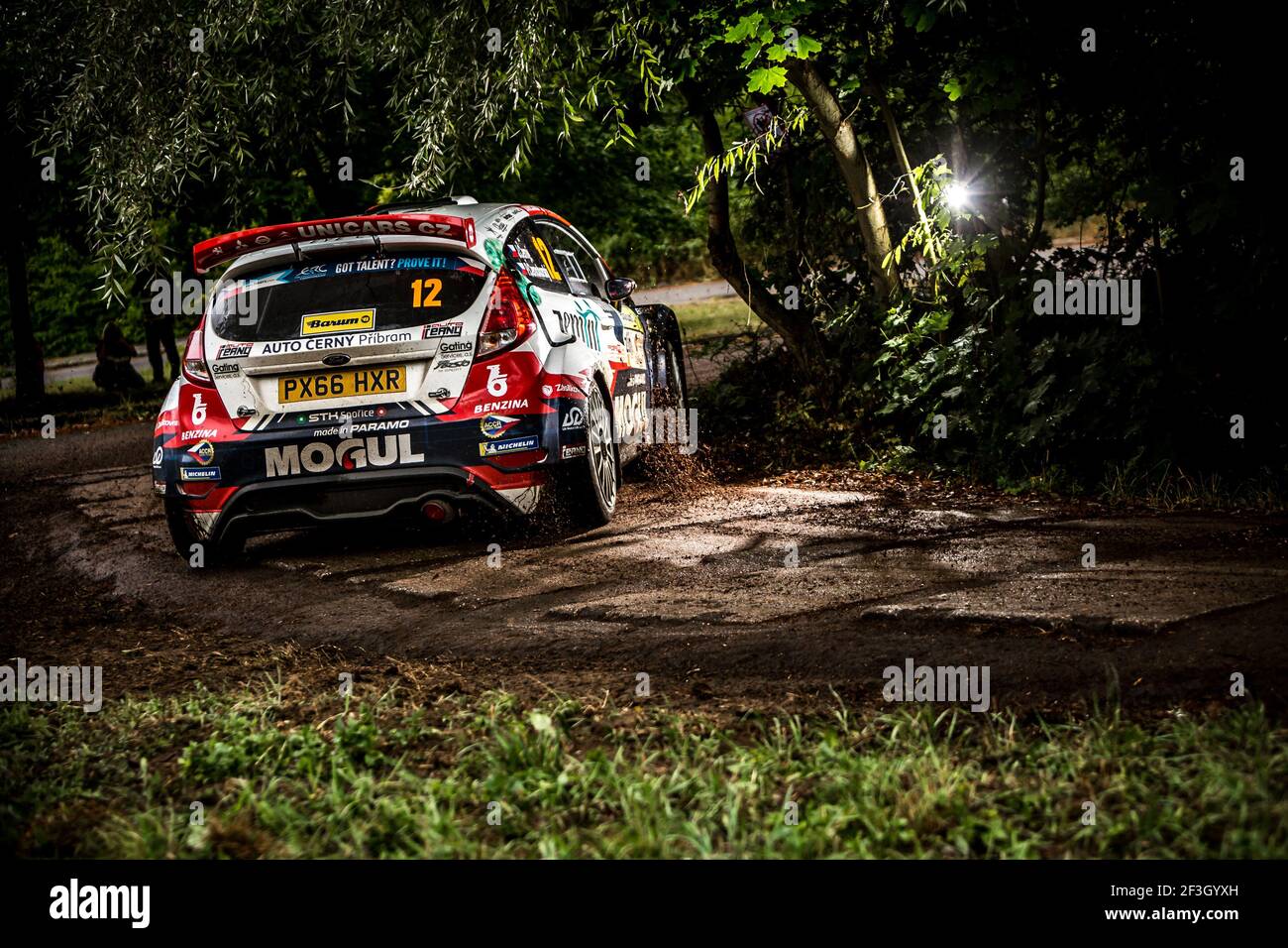 12 Cerny Jan, Cernohorsky Petr, CZE/CZE, ACCR Czech Rally Team, Ford ...