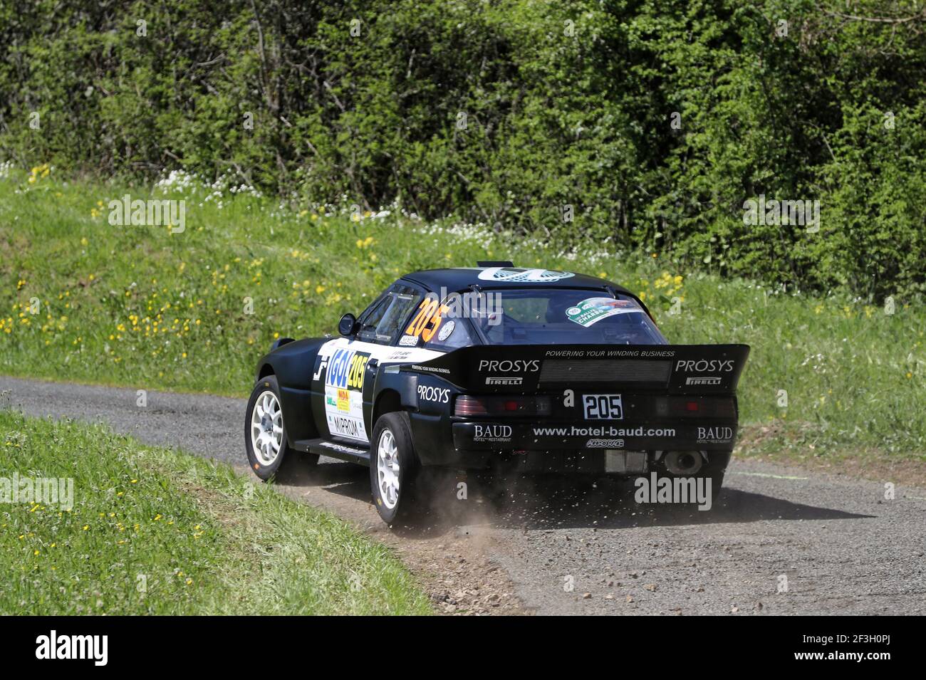 205 LAFAY Pierre, MATHON Nicolas, Mazda RX7, Action during the 2018 ...