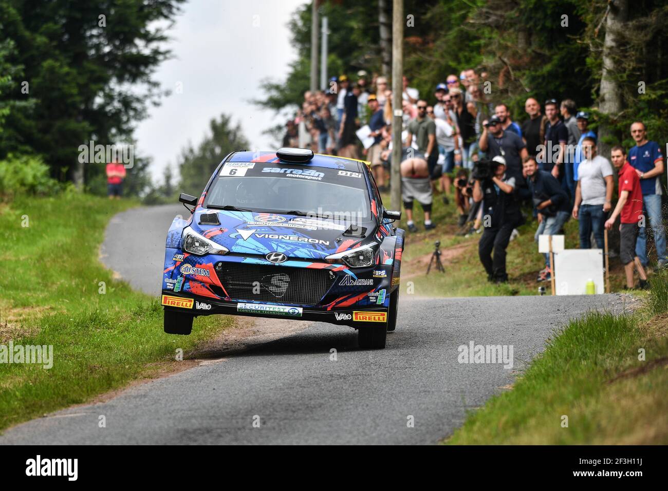 06 Giordano Quentin Roche Yannick Hyundai i20 R5 , action during the ...