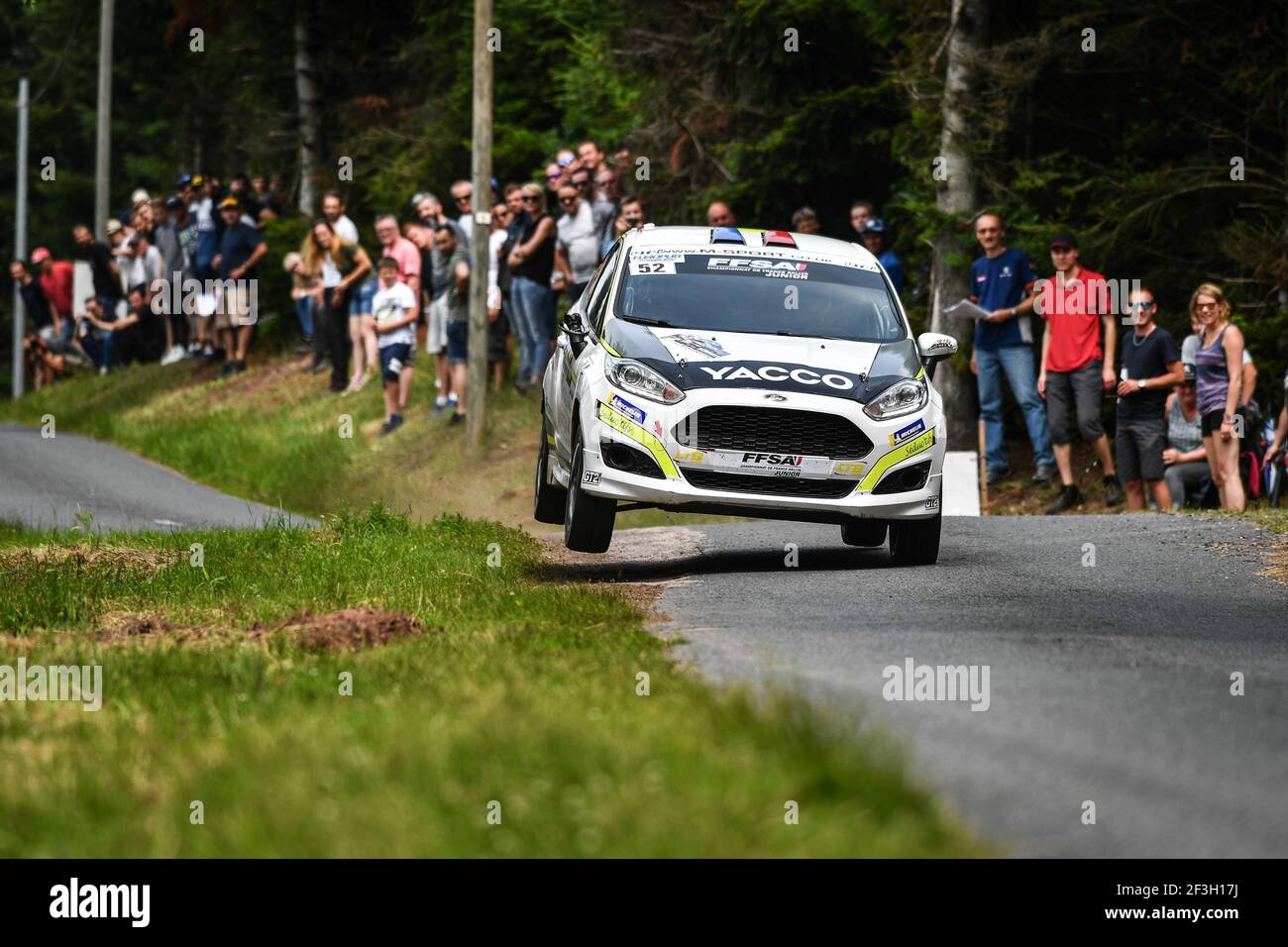 52 Cartier Victor Murcia Lou Ford Fiesta, action during the 2018 French ...