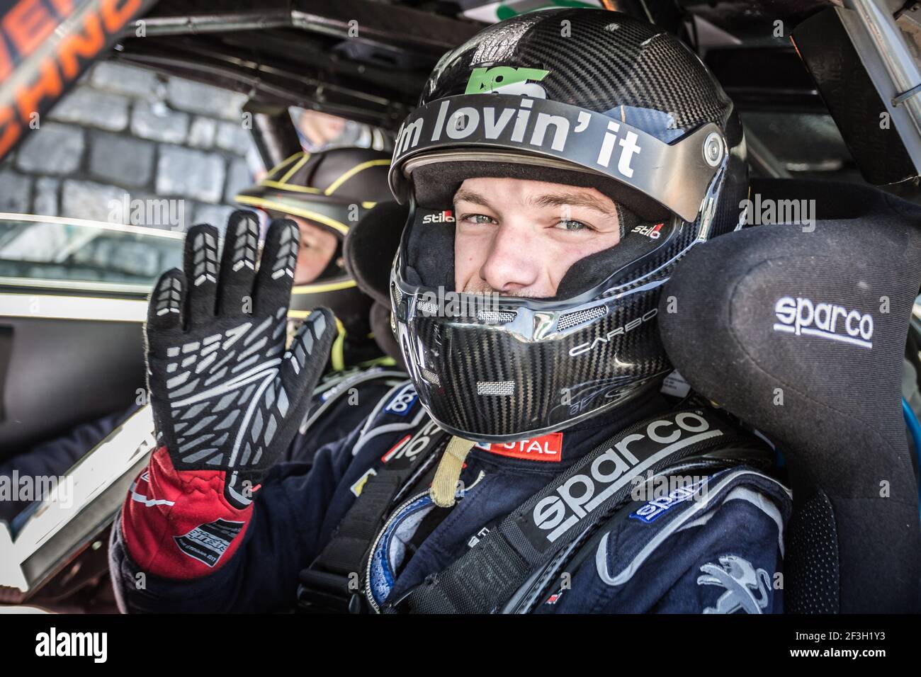 WAGEMANS Joachim et PATTYN Diederik, Peugeot 208 Vti R2, portrait ...