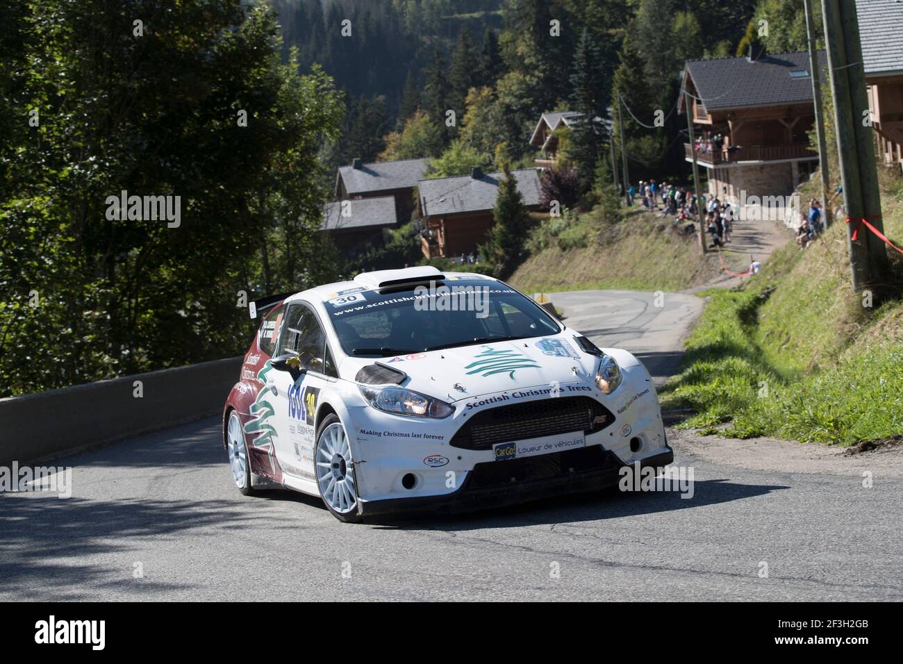 30 YOUNG Rory, CATHERS Allan, (GBR) YOUNG Rory, Ford Fiesta R5, action ...