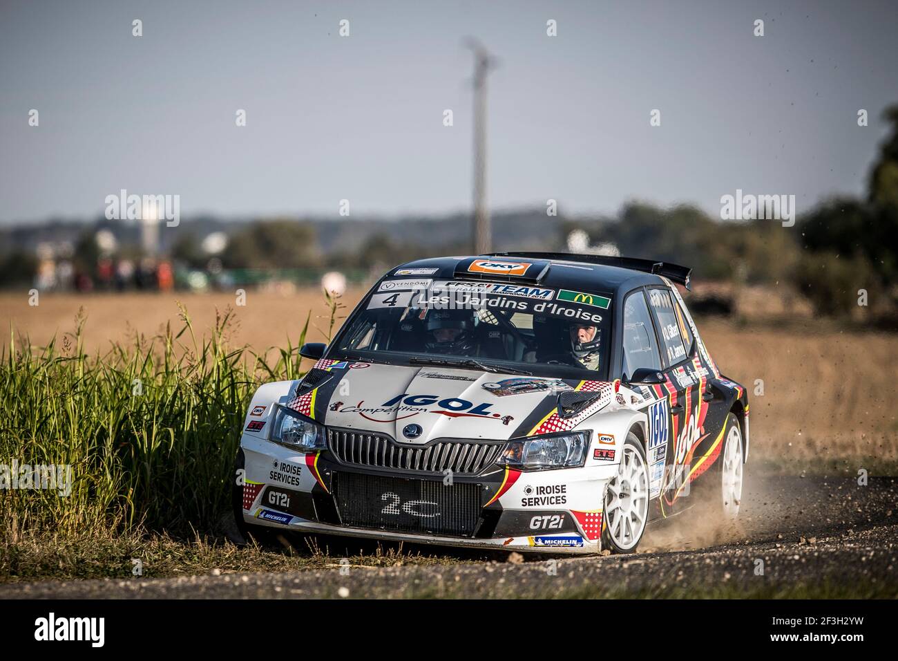 04 GILBERT Quentin, SALMON Valentin, 2C Compétition, Skoda Fabia ...