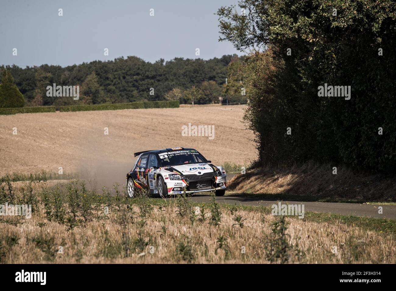 04 GILBERT Quentin, SALMON Valentin, 2C Compétition, Skoda Fabia ...