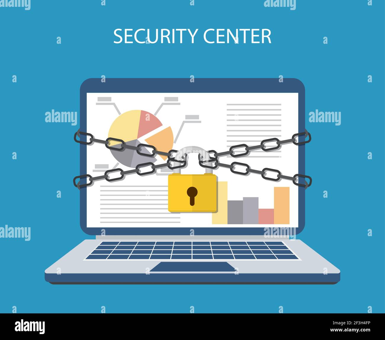 Chains digital Stock Vector Images - Alamy