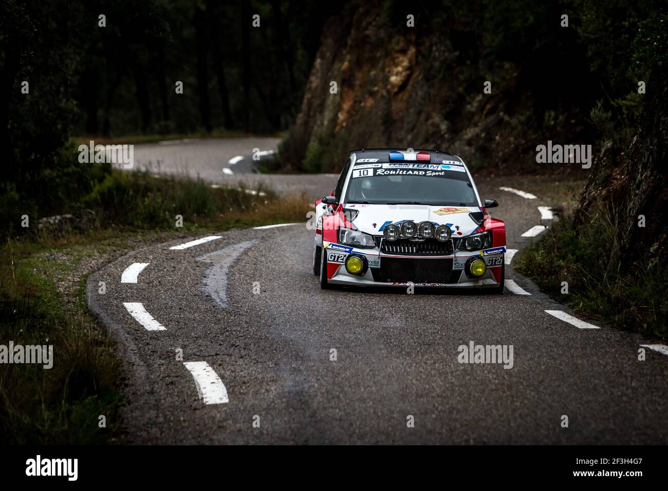 10 ROUILLARD Patrick and GAMBONI Cedric, Skoda Fabia, action during the ... 10 ROUILLARD Patrick and GAMBONI Cedric, Skoda Fabia, action during the ...