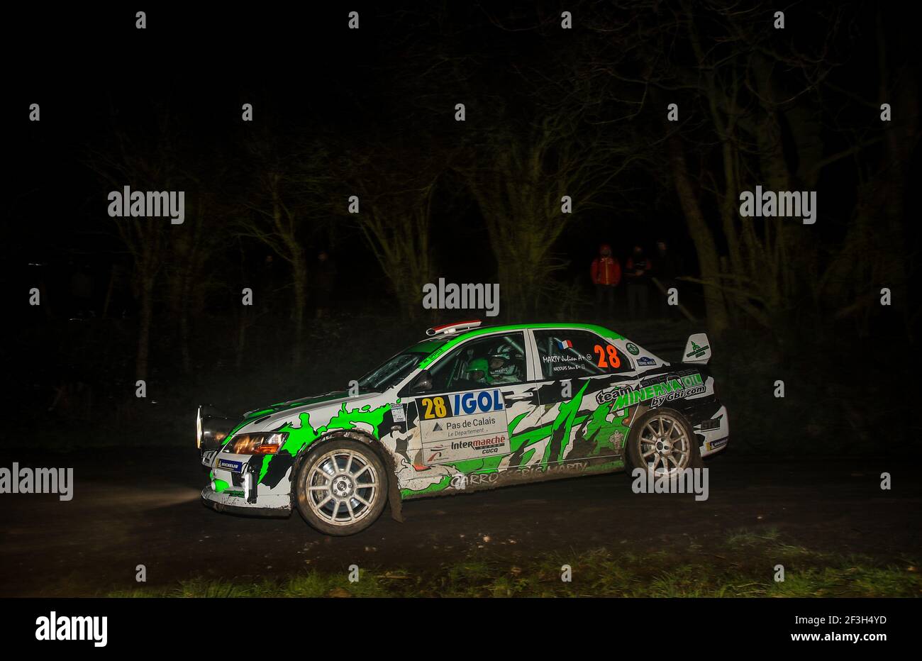 28 MARTY Julien, NICOLAS Steve, MINERVA OIL by GB.COM Mitsubishi Lancer ...
