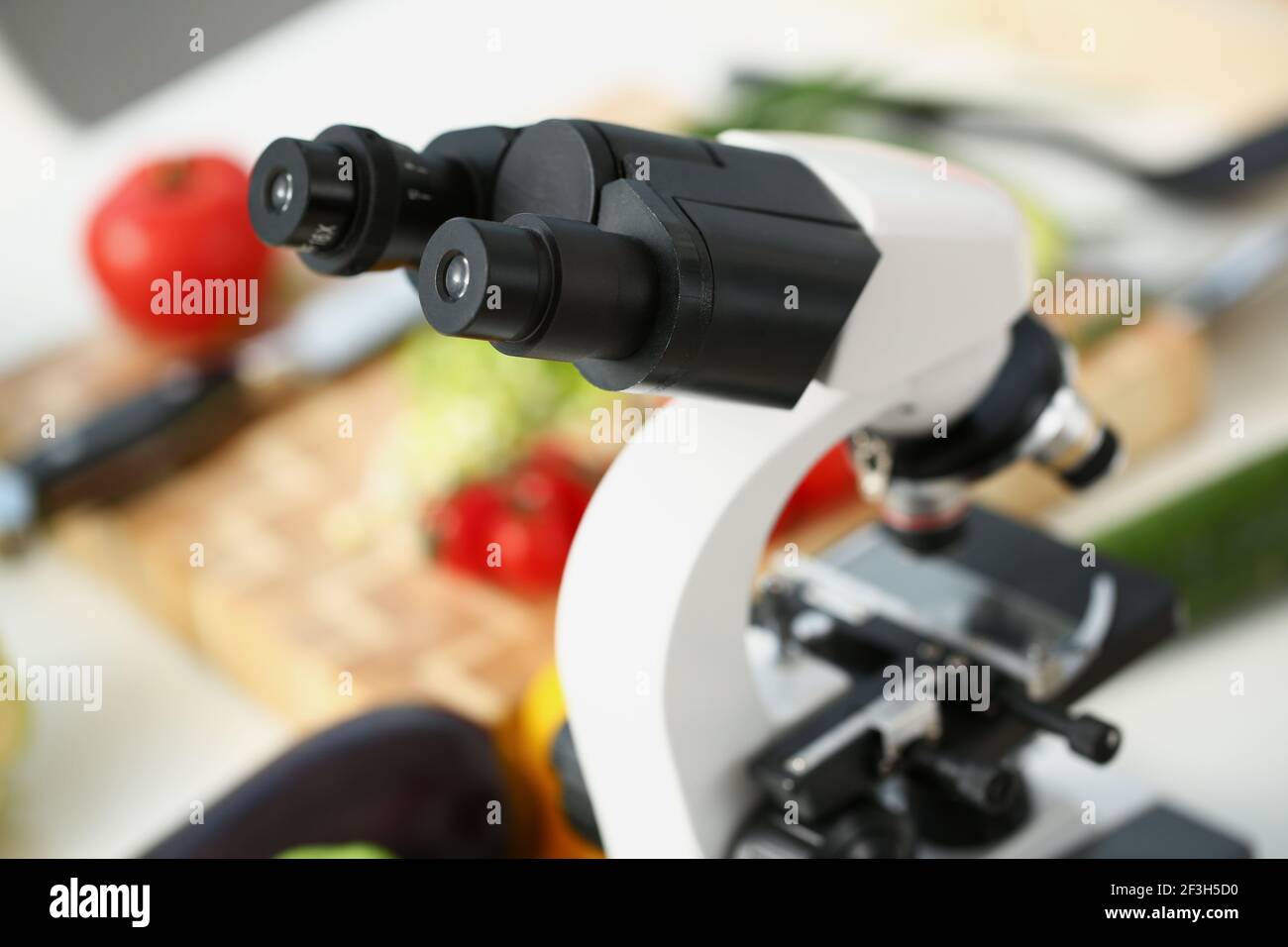 Bacteria microscope food hi-res stock photography and images - Alamy