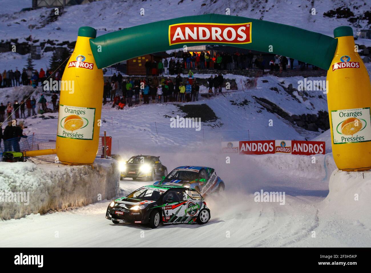 04 RIVIERE Benjamin MOINEL Emmanuel Citroen DS3 action during the 2015 ...