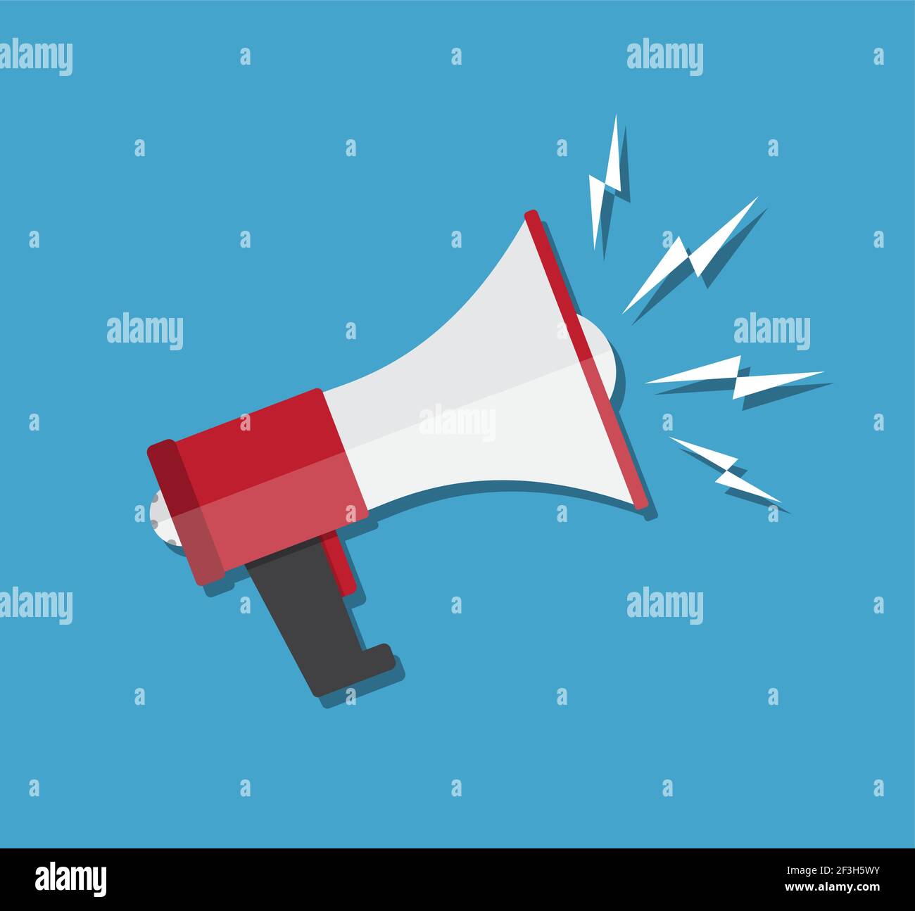Cartoon megaphone icon Stock Vector Image & Art - Alamy