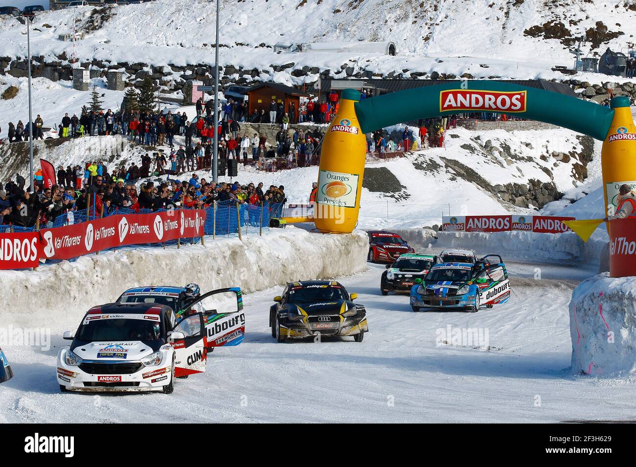 FINISH during the 2015 and 2016 Ice Trophy Andros, Val Thorens circuit ...