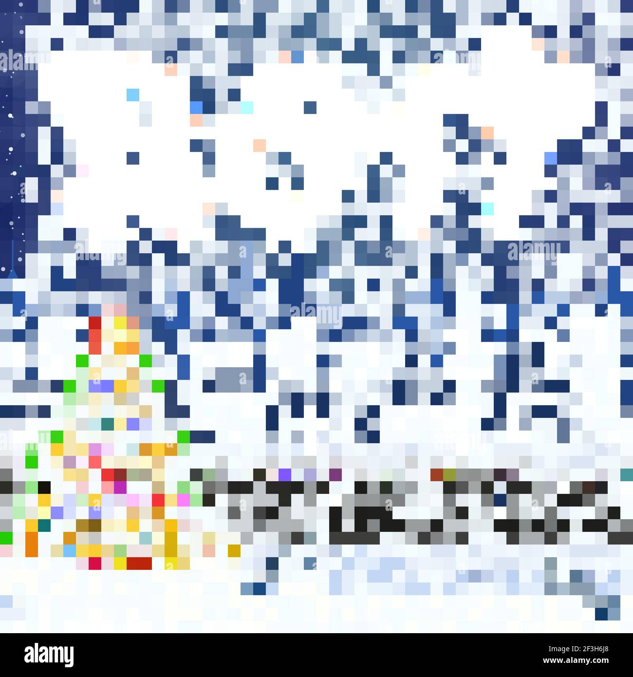 Christmas Winter Cityscape Stock Vector Image & Art - Alamy