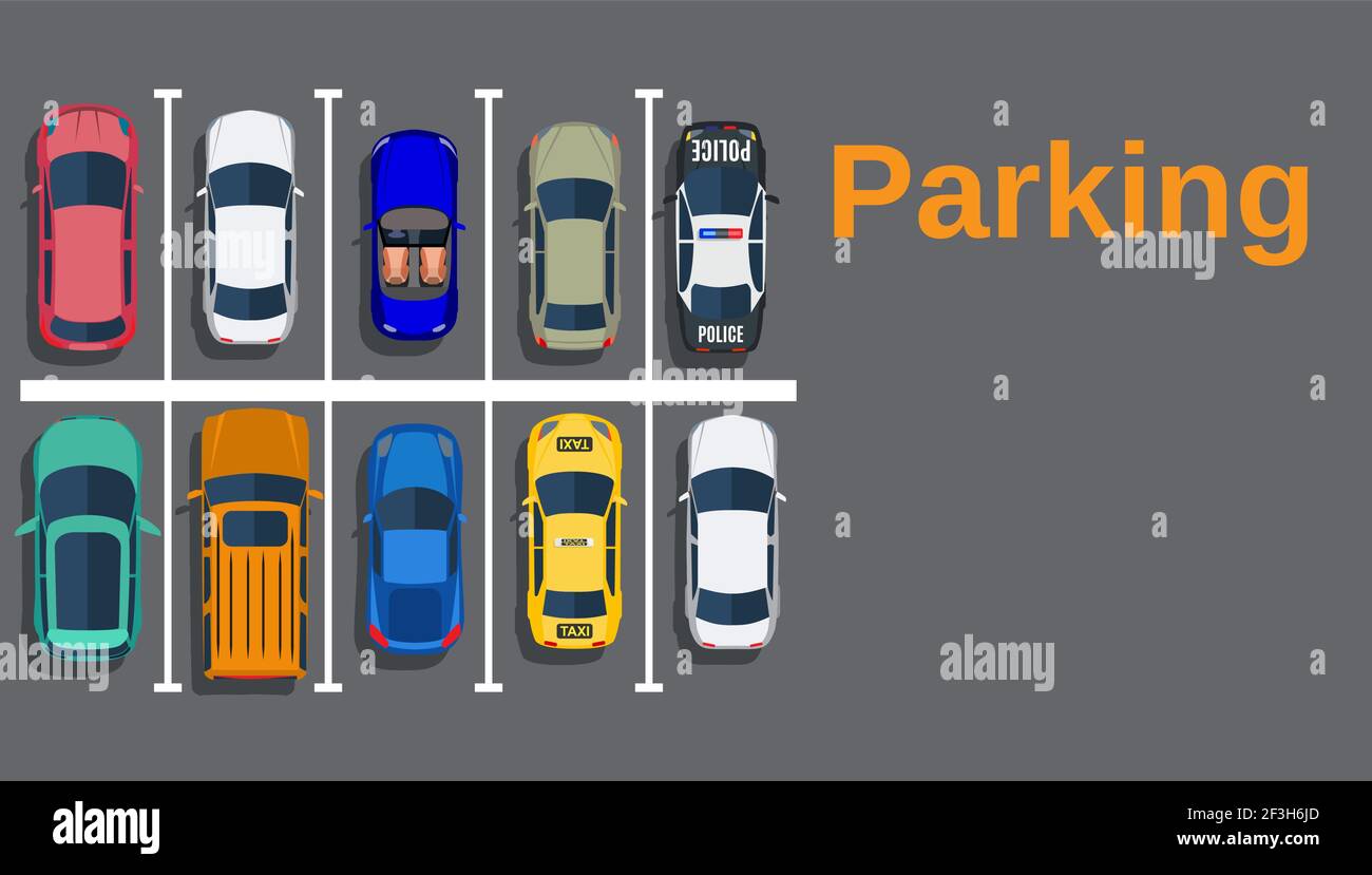 Parking lot full sign Stock Vector Images - Alamy