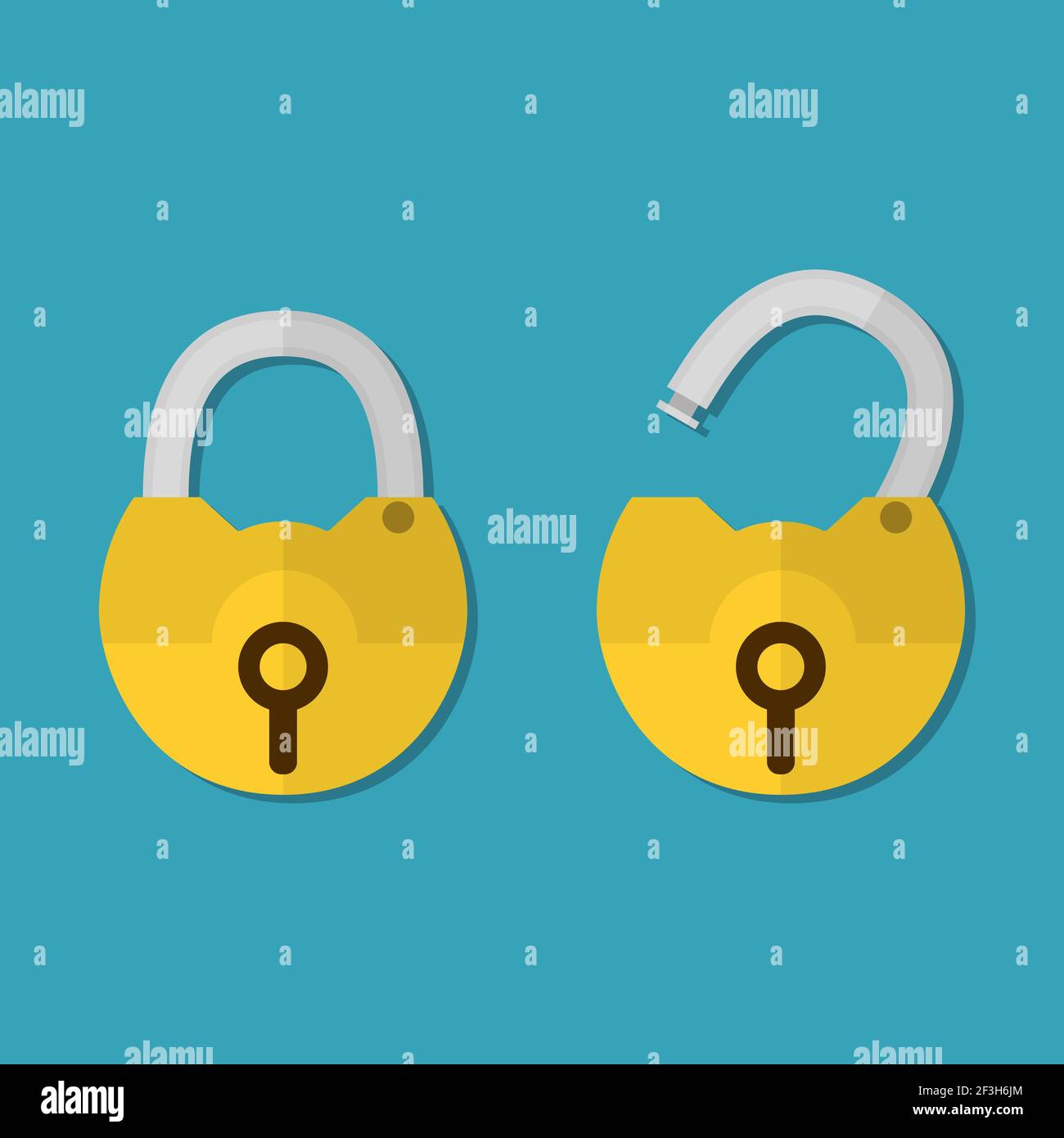 Closed metal safe round Stock Vector Images - Alamy