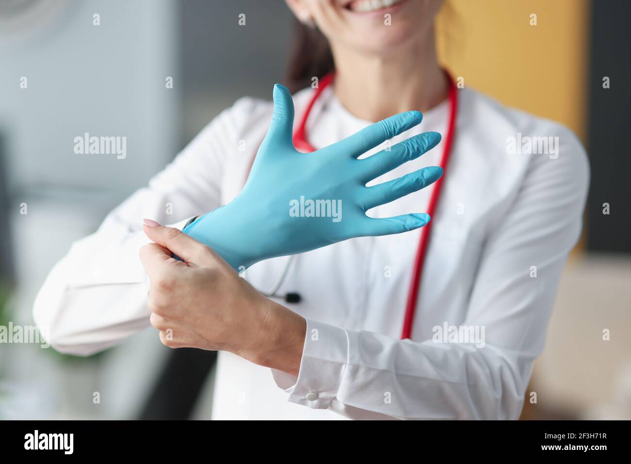Gp hand on arm hi-res stock photography and images - Alamy