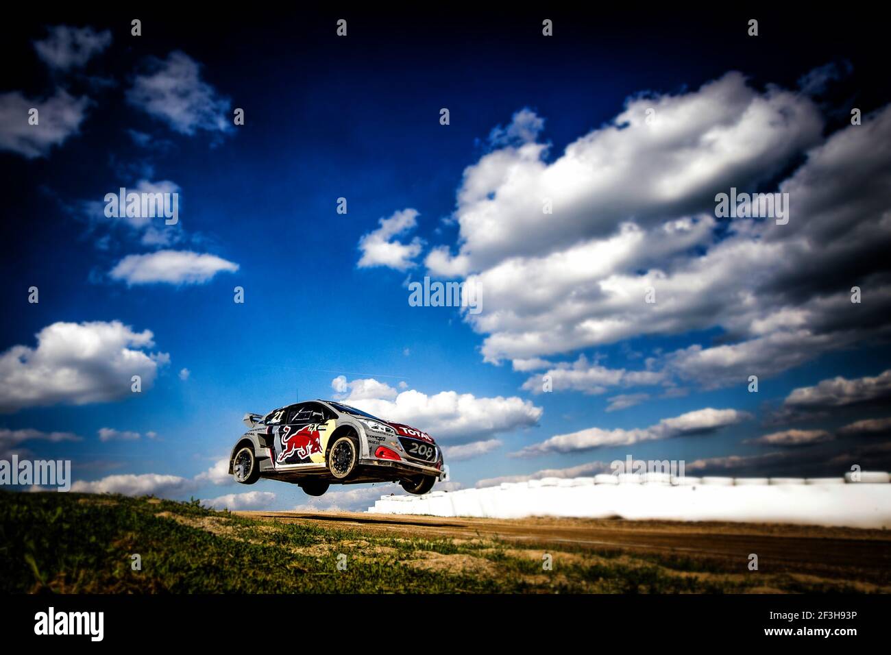 21 HANSEN Timmy (SWE) Team Peugeot Total Peugeot 208, action during the ...