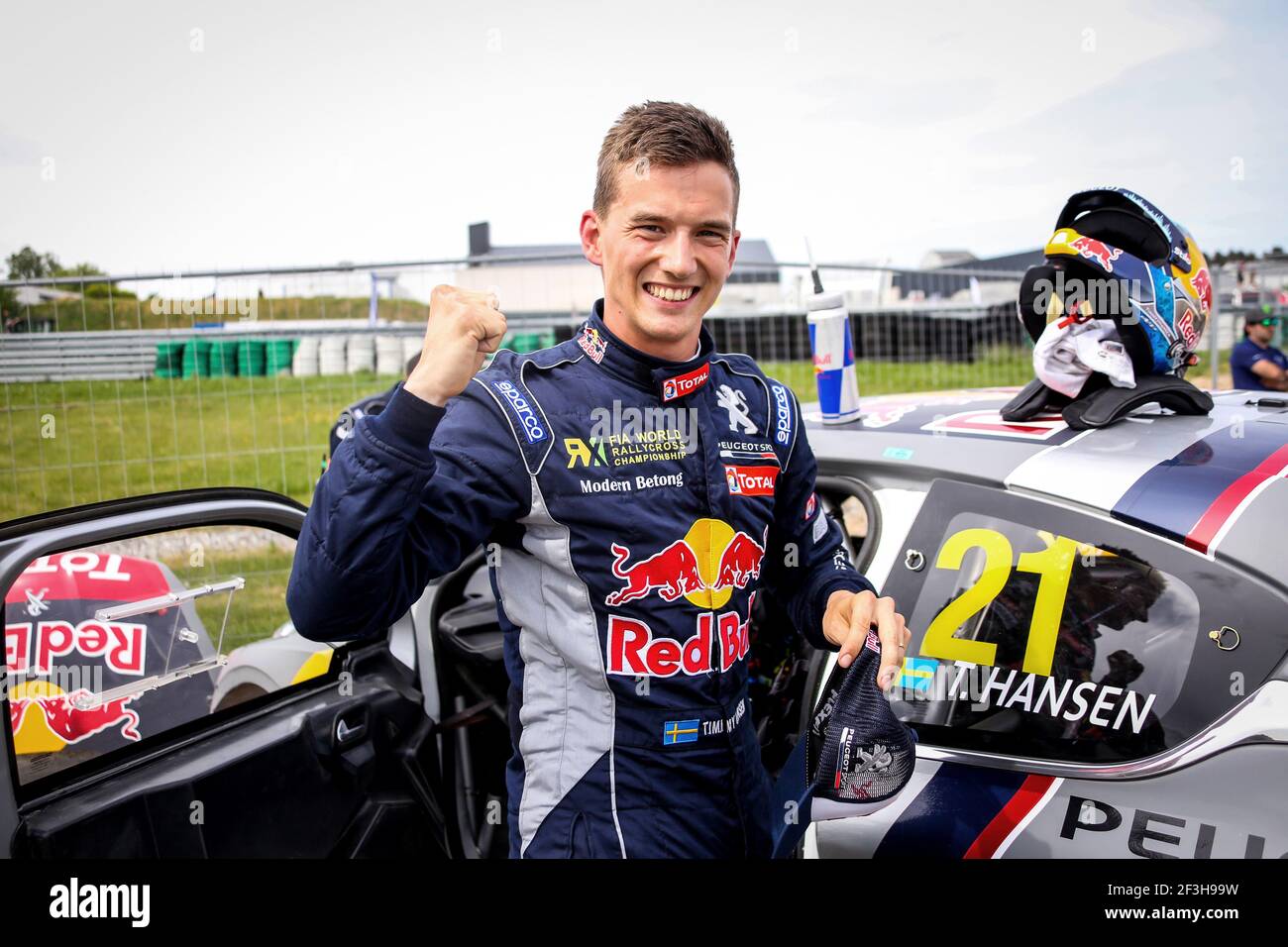 HANSEN Timmy (SWE) Team Peugeot Total Peugeot 208, portrait during the ...