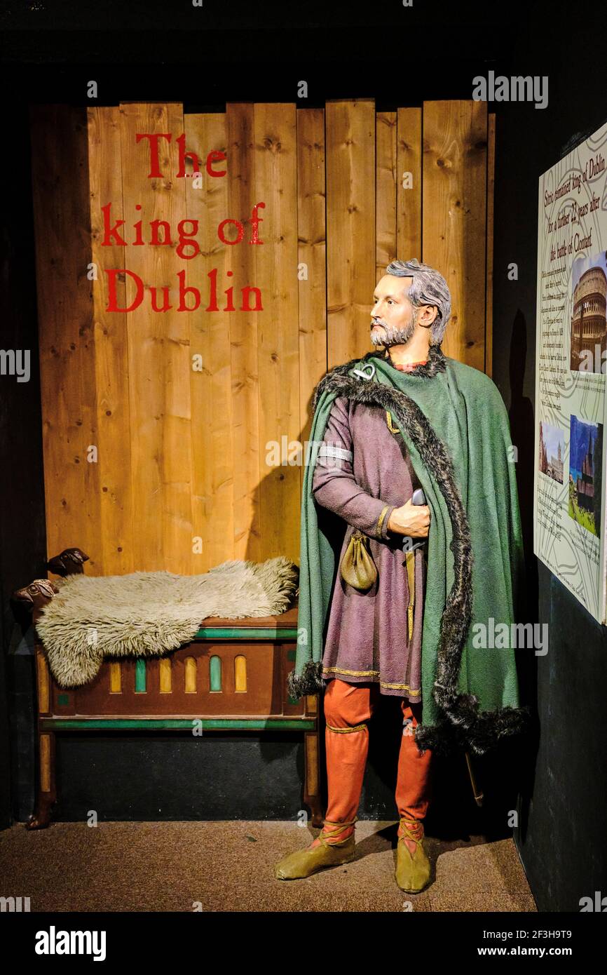 Republic of Ireland; Dublin, the medieval museum of Dublinia Stock ...