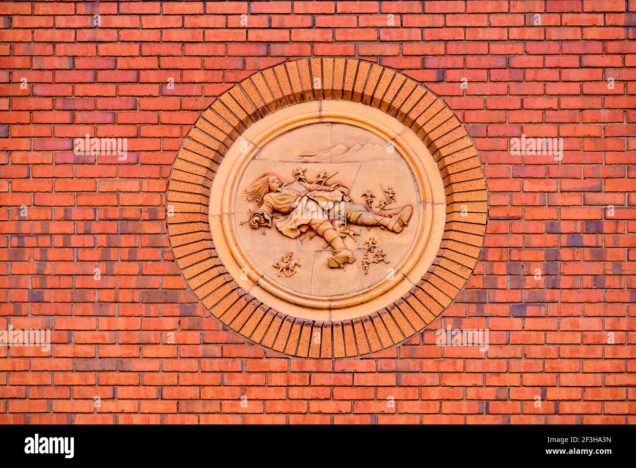Republic of Ireland; Dublin, building in the Saint Patrick district ...