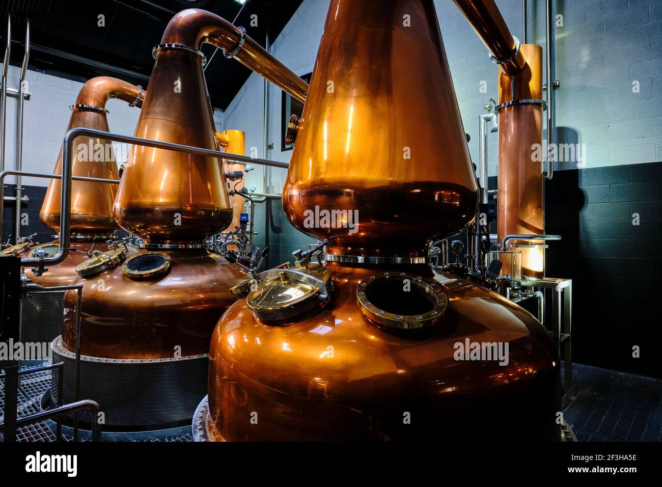 Republic of Ireland; Dublin, The Dublin Liberties Distillery, whiskey ...