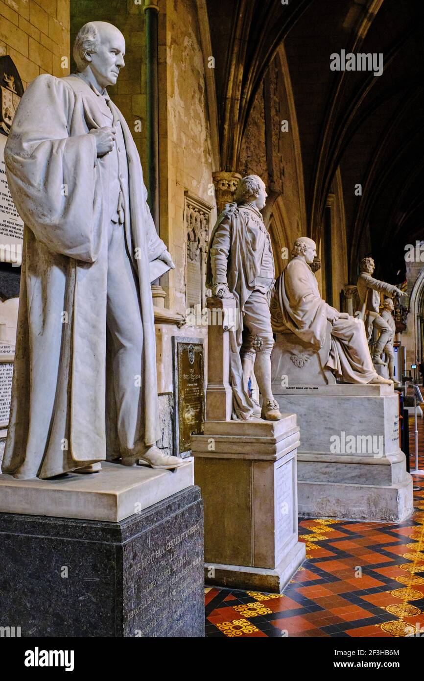 Republic of Ireland; Dublin, St Patrick's cathedral church is a ...