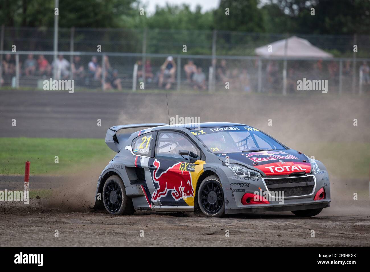 21 HANSEN Timmy (SWE), Team Peugeot Total (SWE), Peugeot 208, action ...