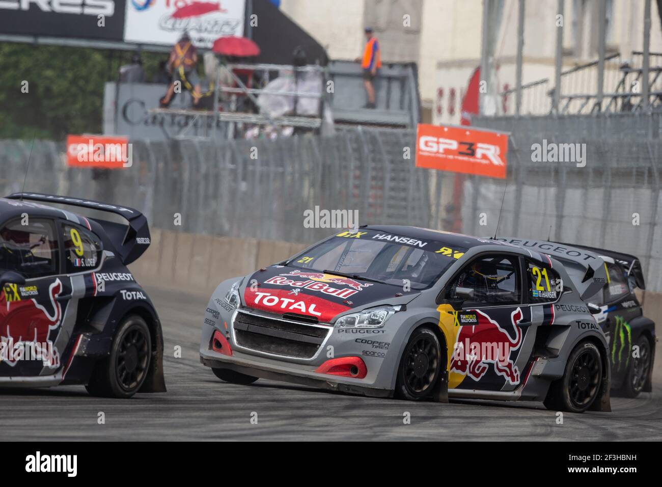 21 HANSEN Timmy (SWE), Team Peugeot Total (SWE), Peugeot 208, action ...