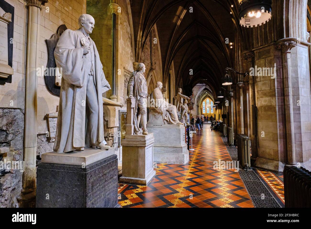 Republic of Ireland; Dublin, St Patrick's cathedral church is a ...