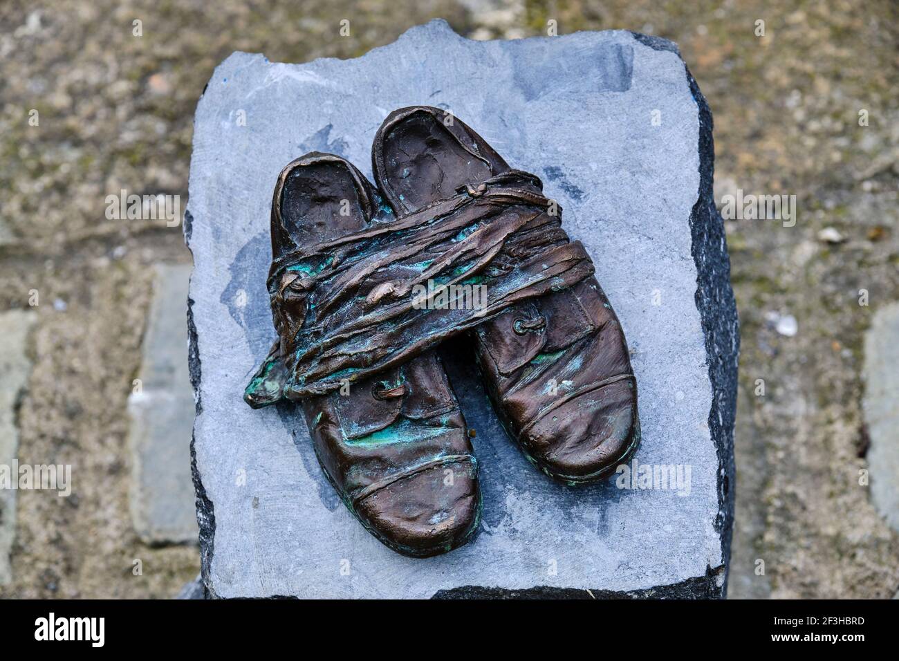 Republic of Ireland, Dublin, Famine Monument commemorating the great ...