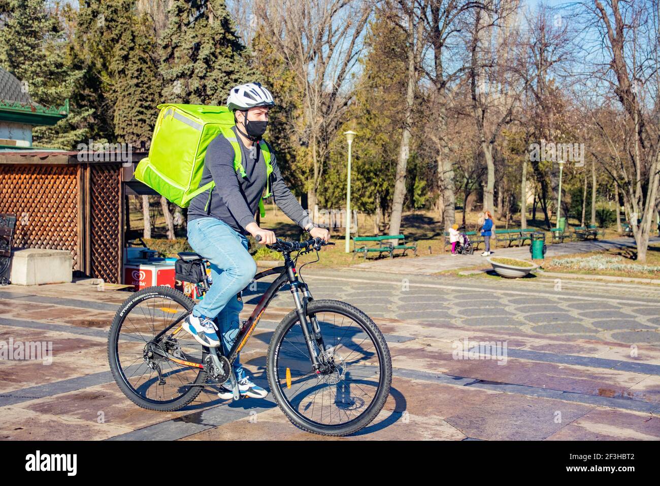 Safety backpack hi-res stock photography and images - Alamy