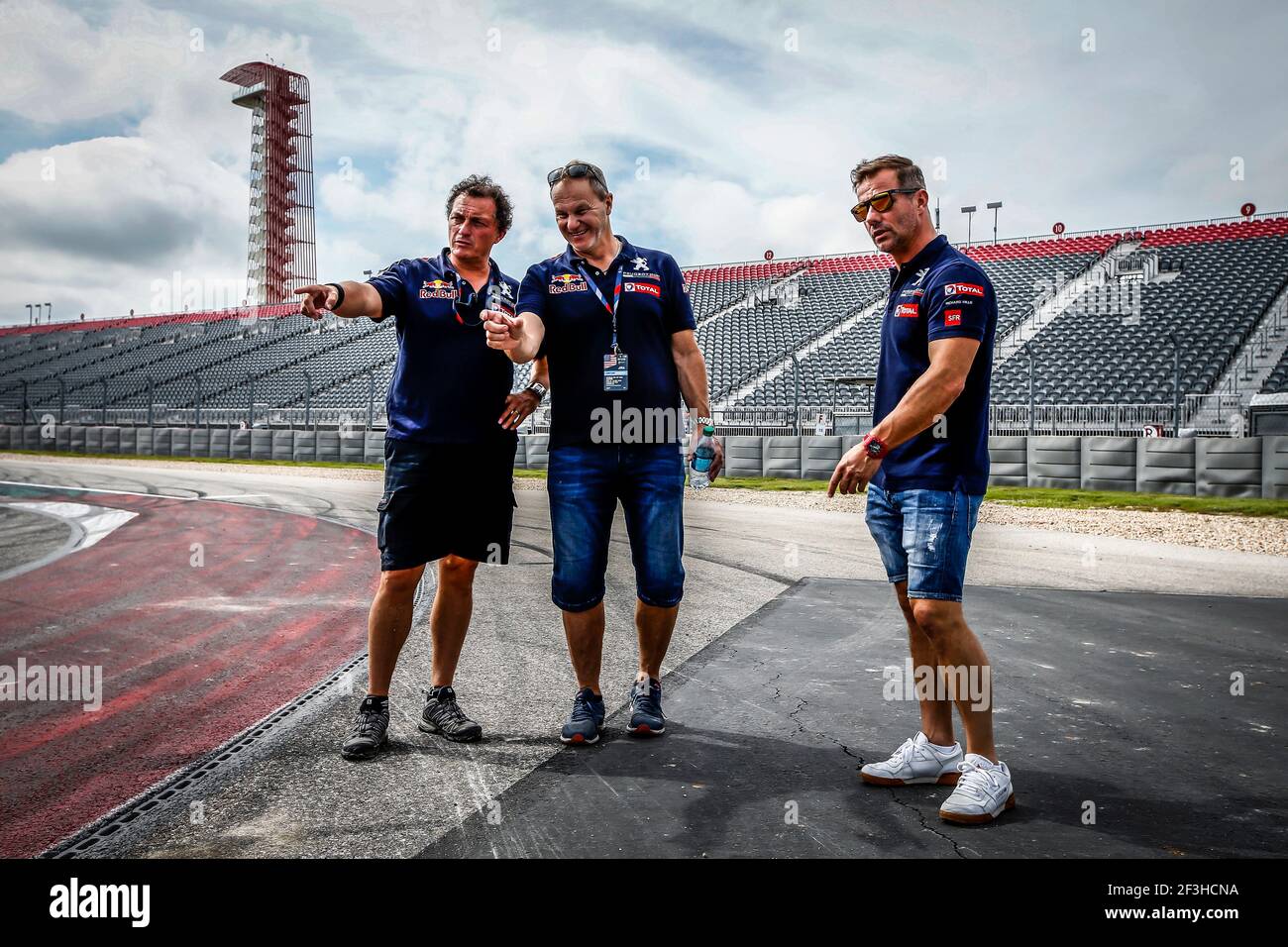 LOEB Sebastien (FRA) Team Peugeot Total Peugeot 208, portrait, HANSEN ...