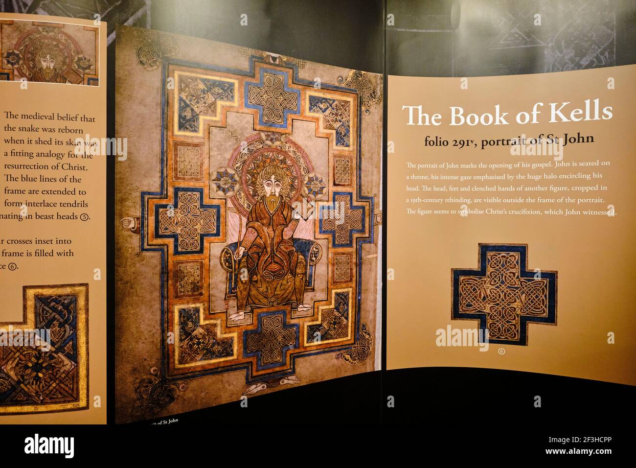 Republic of Ireland; Dublin, Library at Trinity College, The Long Room ...