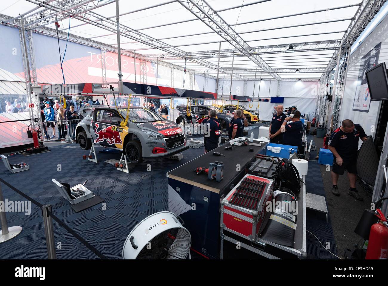 21 HANSEN Timmy (SWE), Team Peugeot Total (SWE), Peugeot 208, during ...