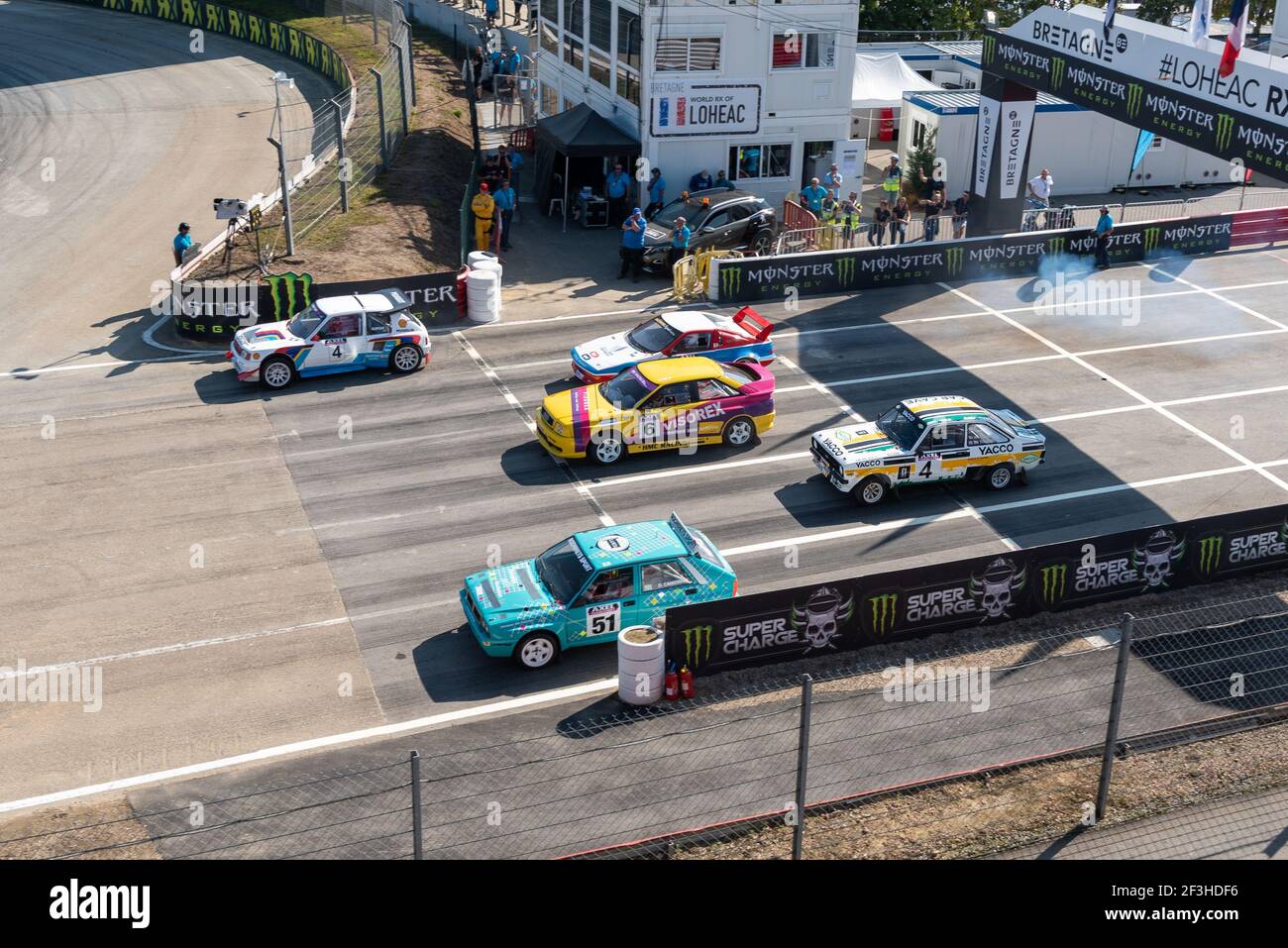 Rallycross Legends, action during the 2018 FIA WRX World Championship ...