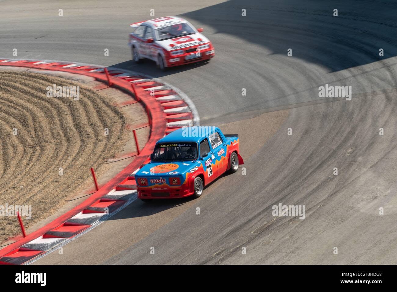 Rallycross Legends, action during the 2018 FIA WRX World Championship ...