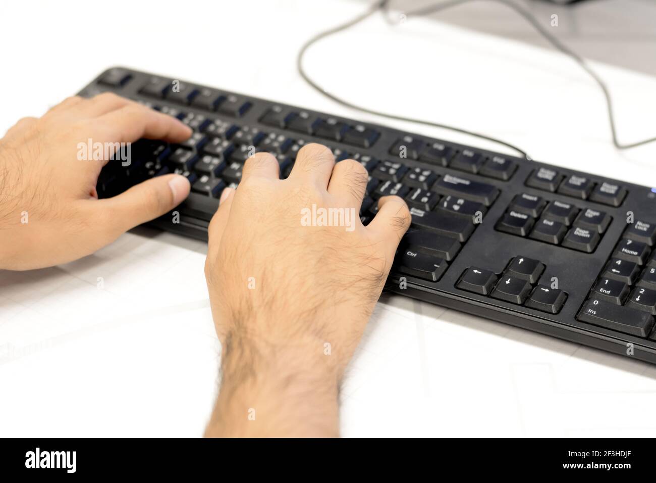 Hands typing computer keyboard Stock Photo - Alamy Hands typing computer keyboard Stock Photo - Alamy