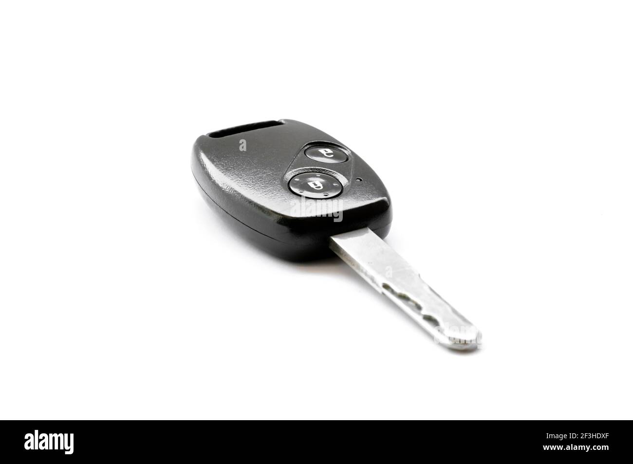 Remote control car key - isolated on white background Stock Photo - Alamy
