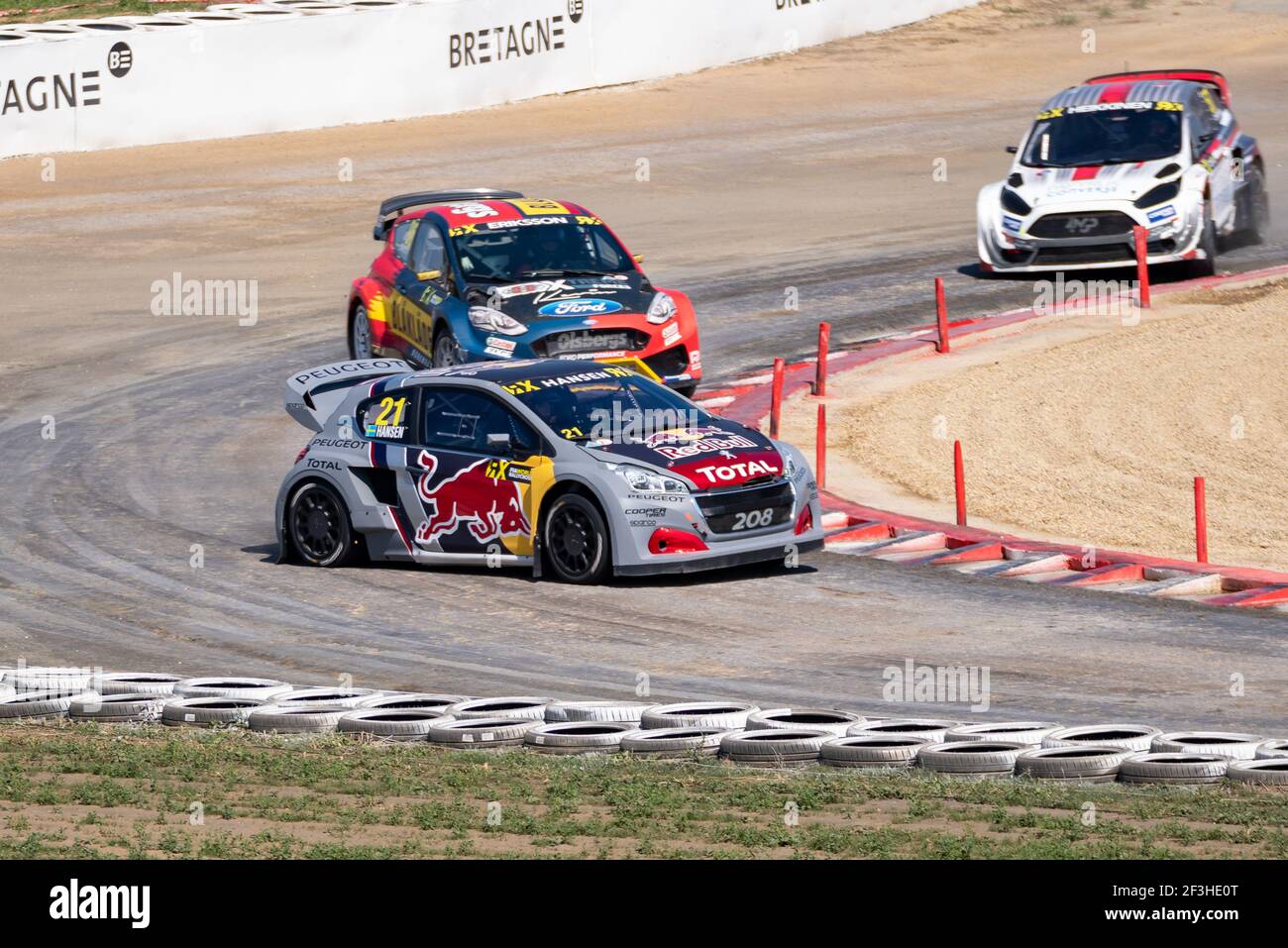 21 HANSEN Timmy (SWE), Team Peugeot Total (SWE), Peugeot 208, action ...