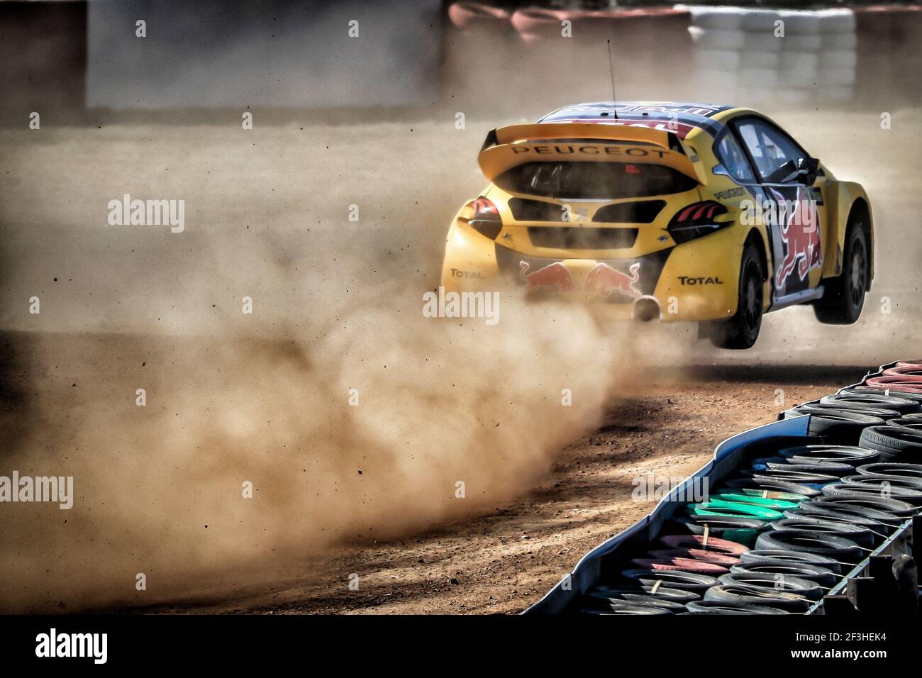 71 HANSEN Kevin (SWE) Team Peugeot Total Peugeot 208, action, during ...