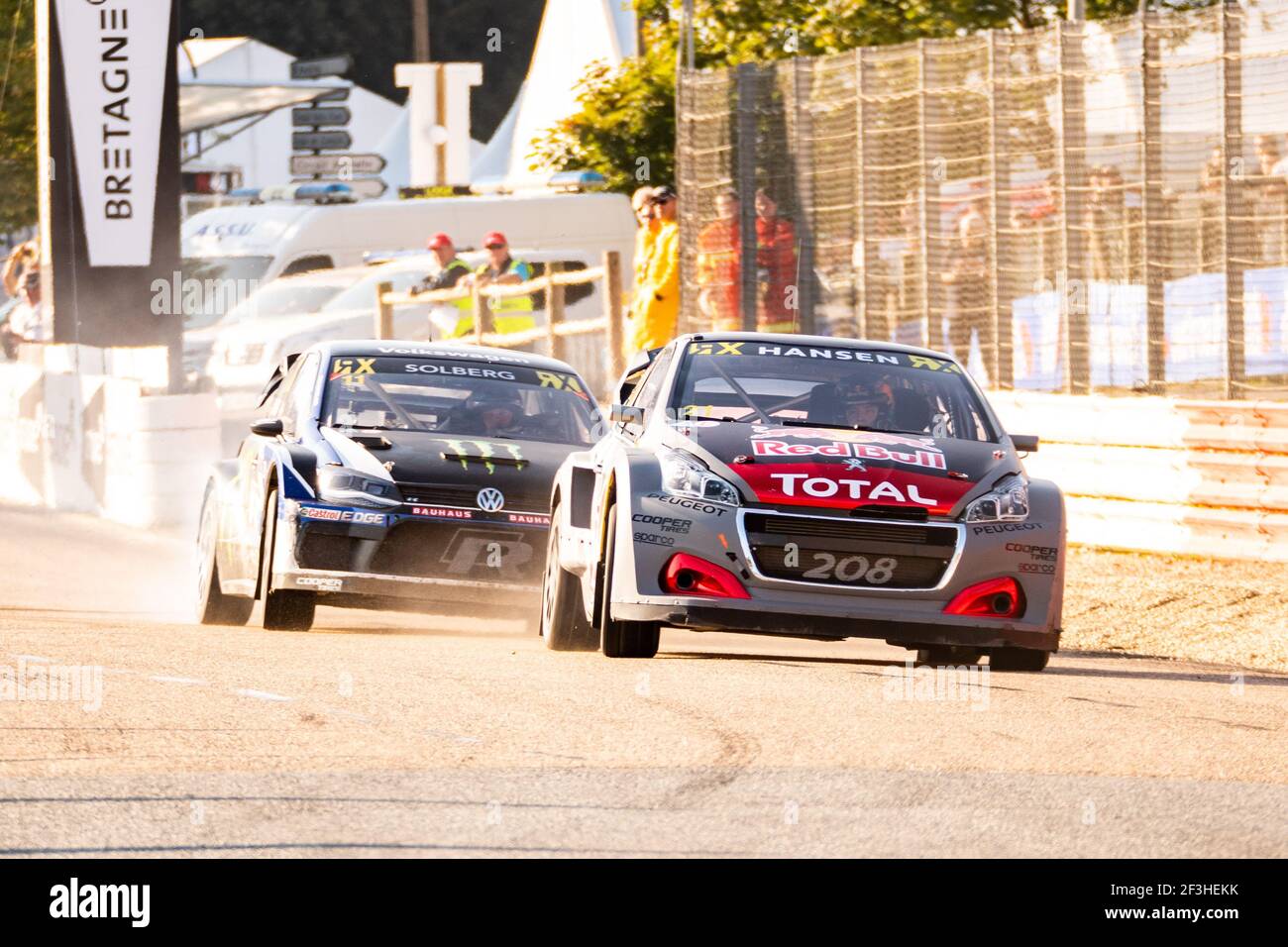 21 HANSEN Timmy (SWE), Team Peugeot Total (SWE), Peugeot 208, action ...