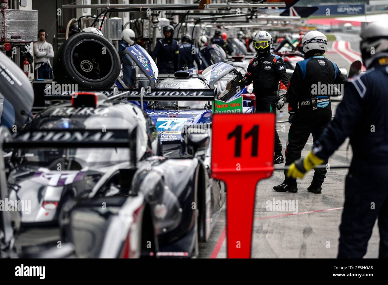Ambiance pit-lane during the 2018 FIA European Le Mans Series ELMS ...